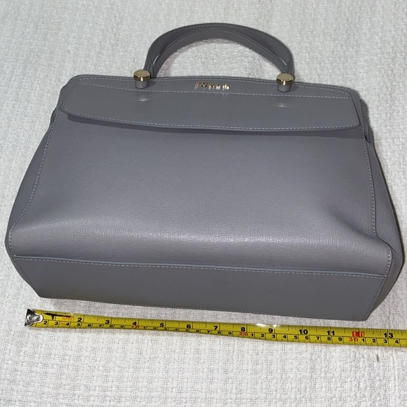 Furla | Bags | Nwot Furla Gray Saffiano Leather Stella Tote | Poshmark